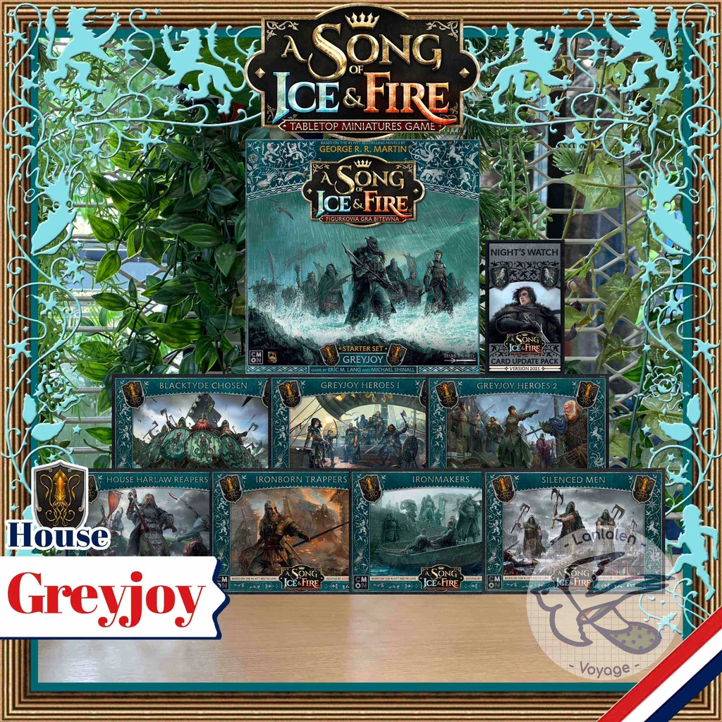 A Song of Ice & Fire: Greyjoy House - Tabletop Miniatures Game [Boardgame] | Shopee Thailand