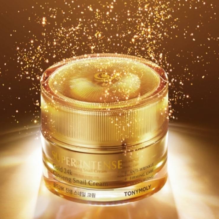 Tonymoly Super Intense Gold 24k Ginseng Snail Cream 50ml | Shopee Thailand