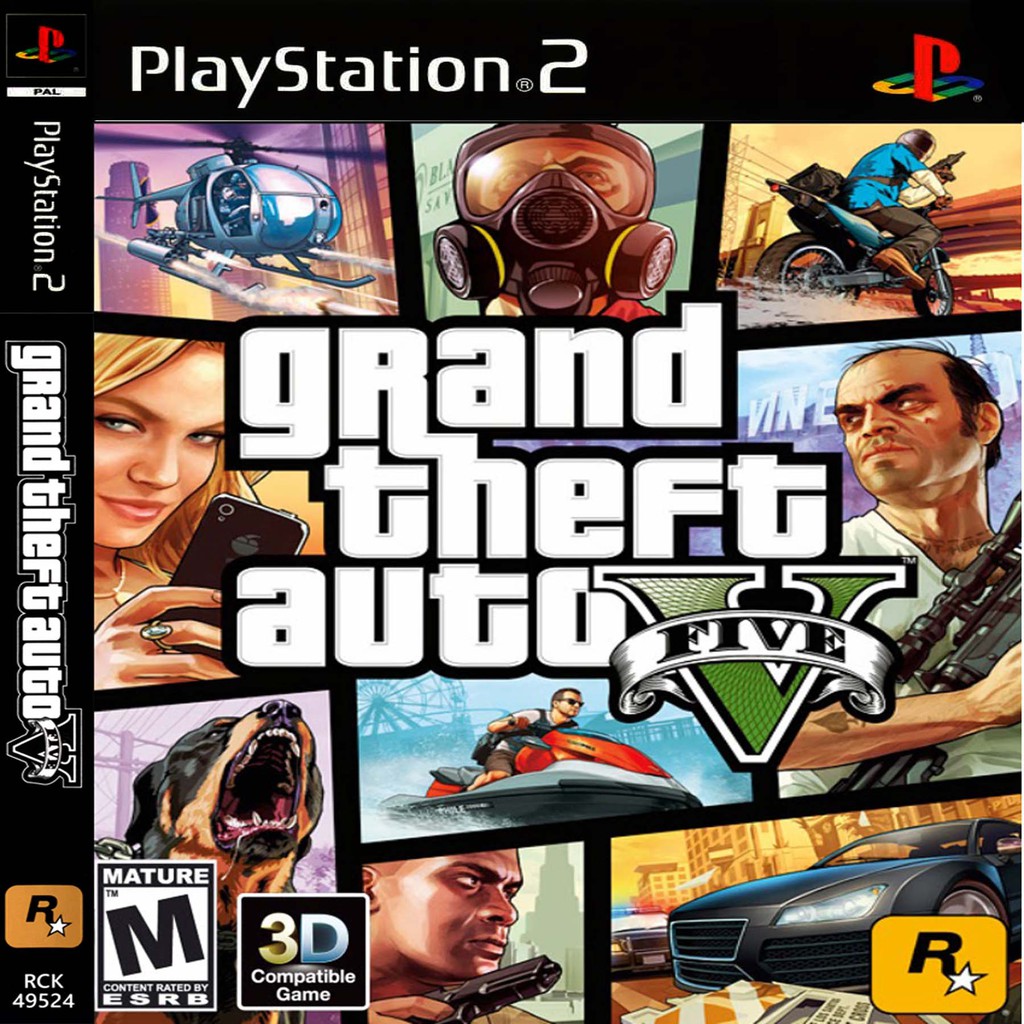 GTA V Legacy Pre-Alpha [USA] [PS2 DVD] | Shopee Thailand