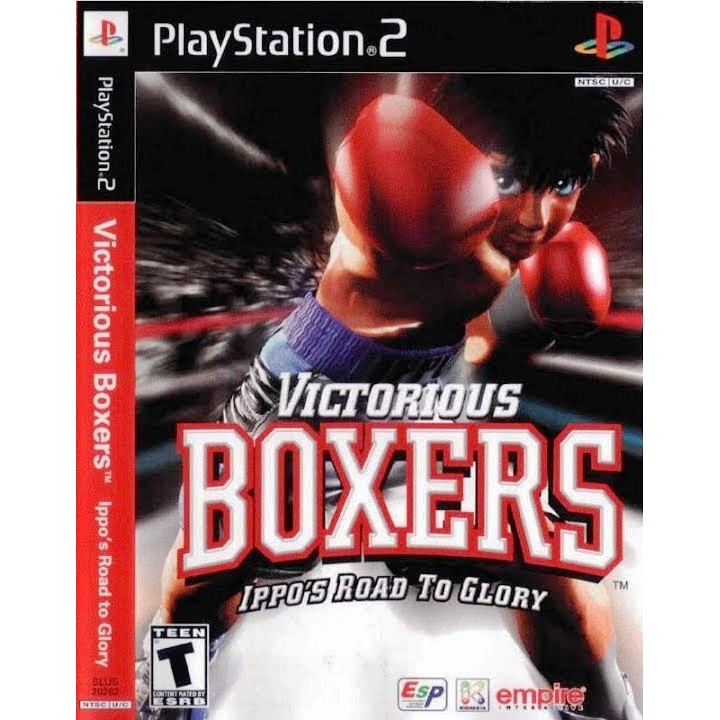 แผ่นเกมส์ Victorious Boxers Ippos Road To Glory PS2 Playstation2 คุณภาพ ...