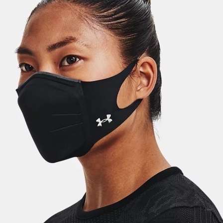 GM.พร้อมส่ง+แถมฟรีสายคล้องแมส รุ่นใหม่ล่าสุด สีดำUnder Armour UA Sports ...