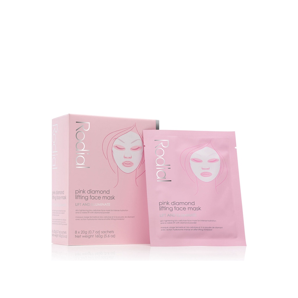 Rodial PINK DIAMOND LIFTING FACE MASKS 20G*8 | Shopee Thailand
