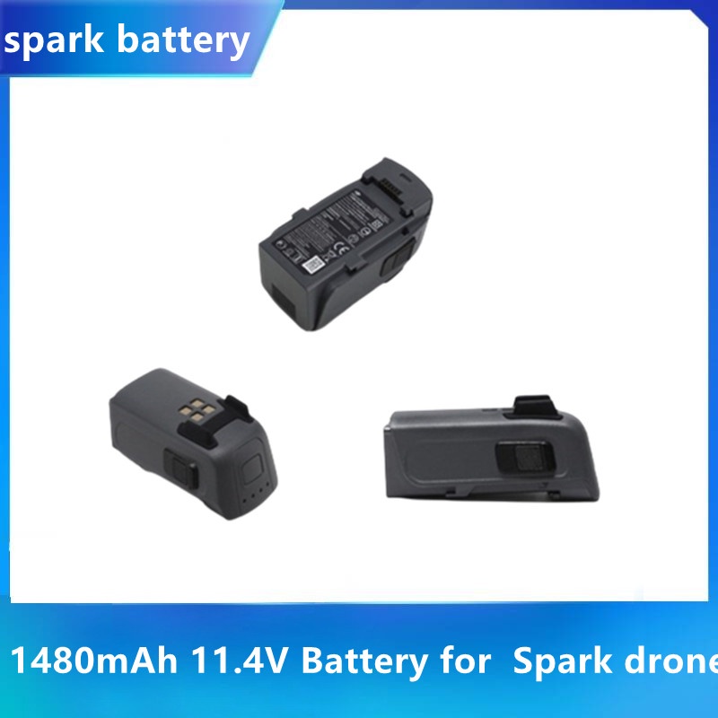 Spark drone Flight batteries Max 16-min Flight Time 1480mAh 11.4V ...