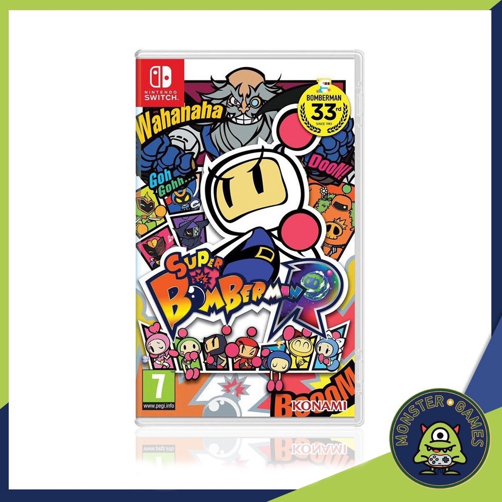 Super Bomberman R Nintendo Switch Game แผ่นแท้มือ1!!!!! (Bomber Man ...