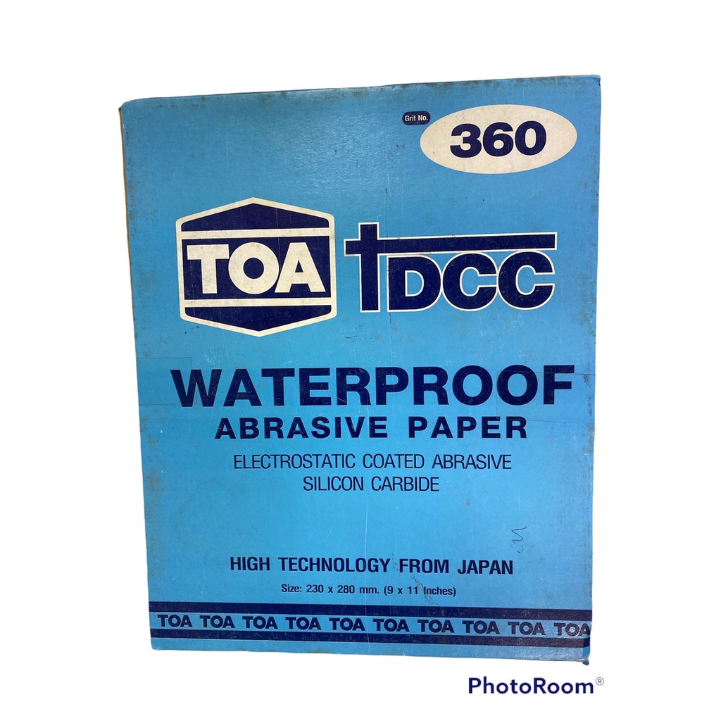 กระดาษทรายน้ำ TOA DCC OIL8448 | Shopee Thailand