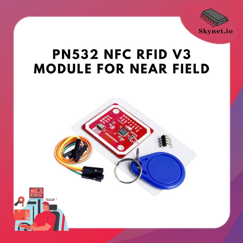 Pn532 Nfc Rfid V3 Module For Near Field Shopee Thailand