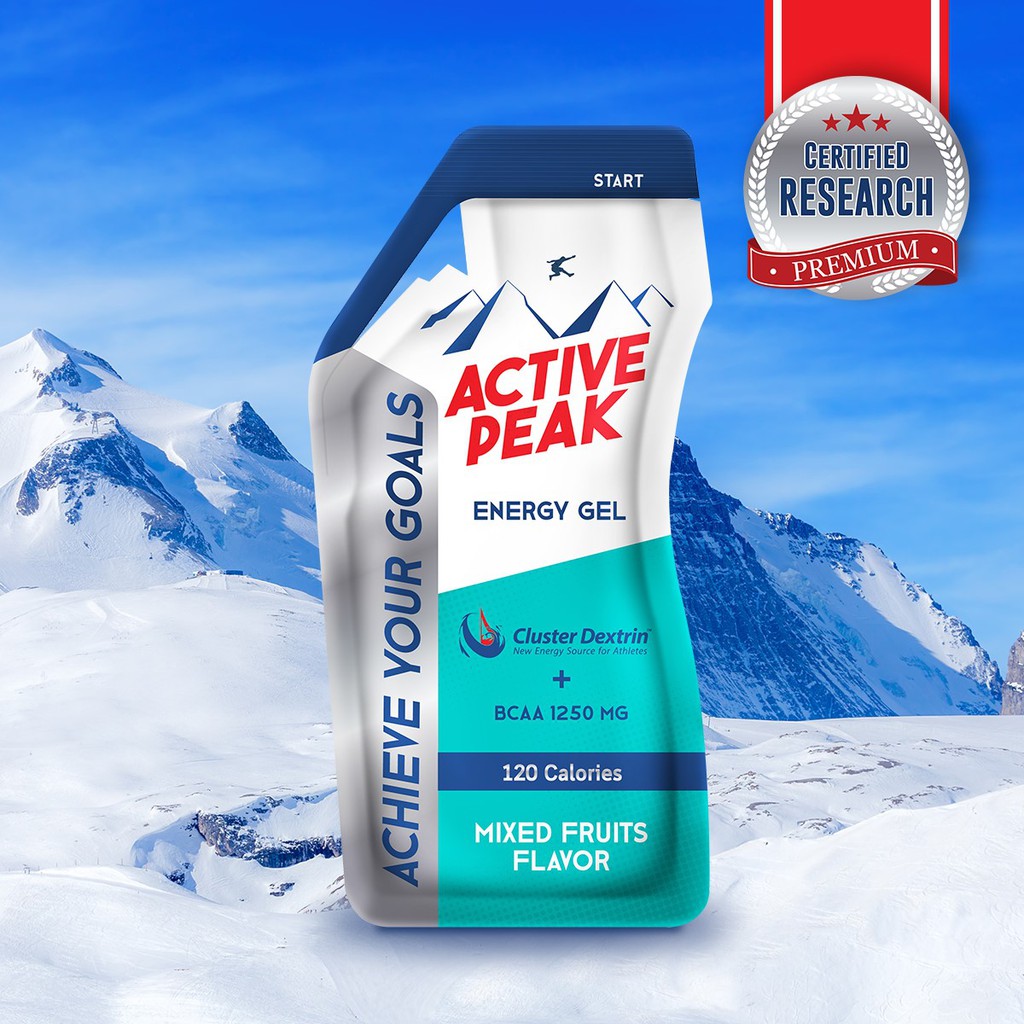 เจลเพิ่มพลัง ACTIVE PEAK Energy Gel เพียงหนึ่งเดียวที่มี Cluster Dextrin | Shopee Thailand