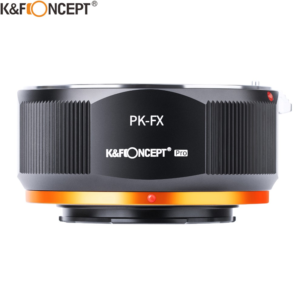 K&f CONCEPT PK-FX Pentax PK K แหวนอะแดปเตอร์เมาท์เลนส์กล้อง เป็น Fuji ...