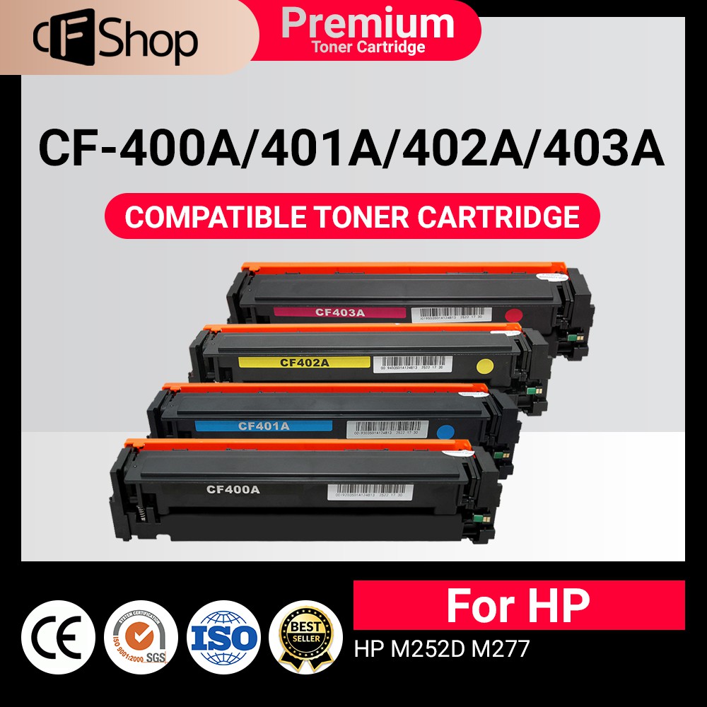 CFSUPPLCF400A/CF401A/CF402A/CF403A/HP 201A/CANON 045/CRG 045/CARTRIDGE ...