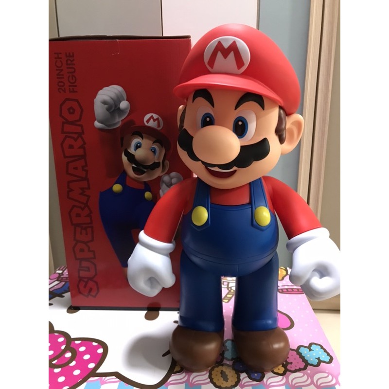 model super mario 20 inch figure โมเดลมาริโอ้ ตัวใหญ่ 20นิ้ว | Shopee ...