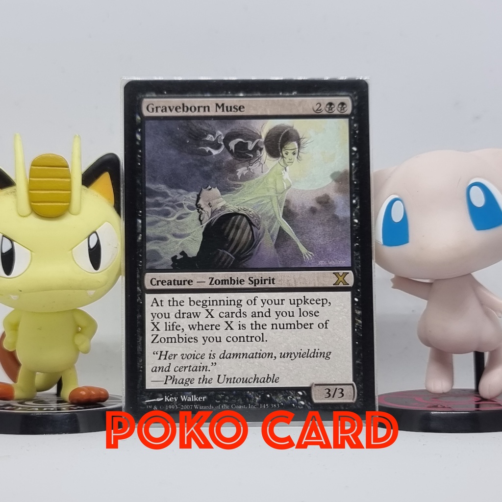 Graveborn Muse การ์ด Magic The Gathering ของแท้ จากชุด 10th Edition ...