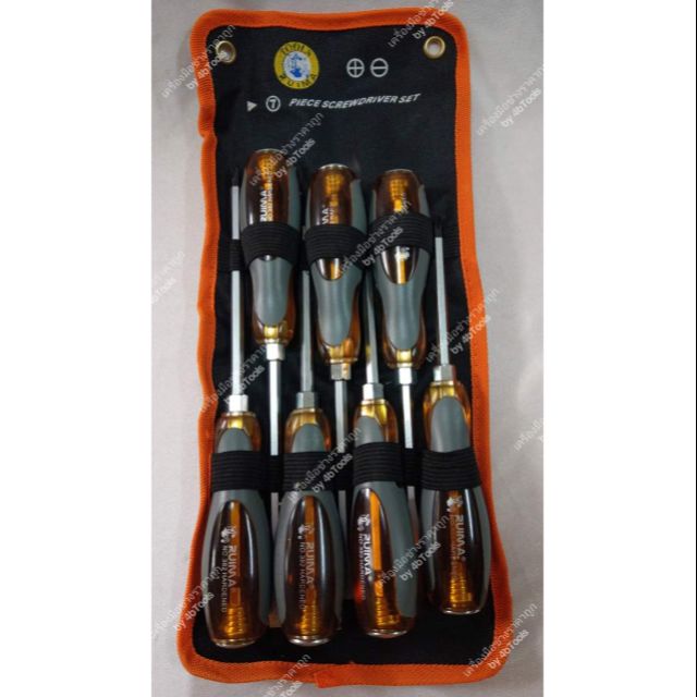 Ruima ชุดไขควงตอก 7 ตัว แกนเหล็กผลิตจาก CHROME VANADIUM (CR-V) | Shopee Thailand