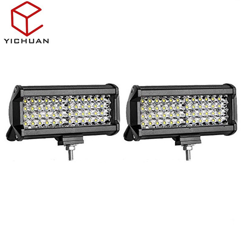 ไฟตัดหมอกสปอร์ตไลท์ LED สี่แถว 144W สำหรับรถออฟโรด 1 pcs YT-A8020 ...
