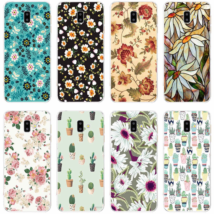 เคสโทรศัพท์มือถือ TPU ซิลิโคนนิ่ม ครอบป้องกันการกระแทก ลายดอกไม้ เดซี่ สำหรับ Samsung Galaxy ...