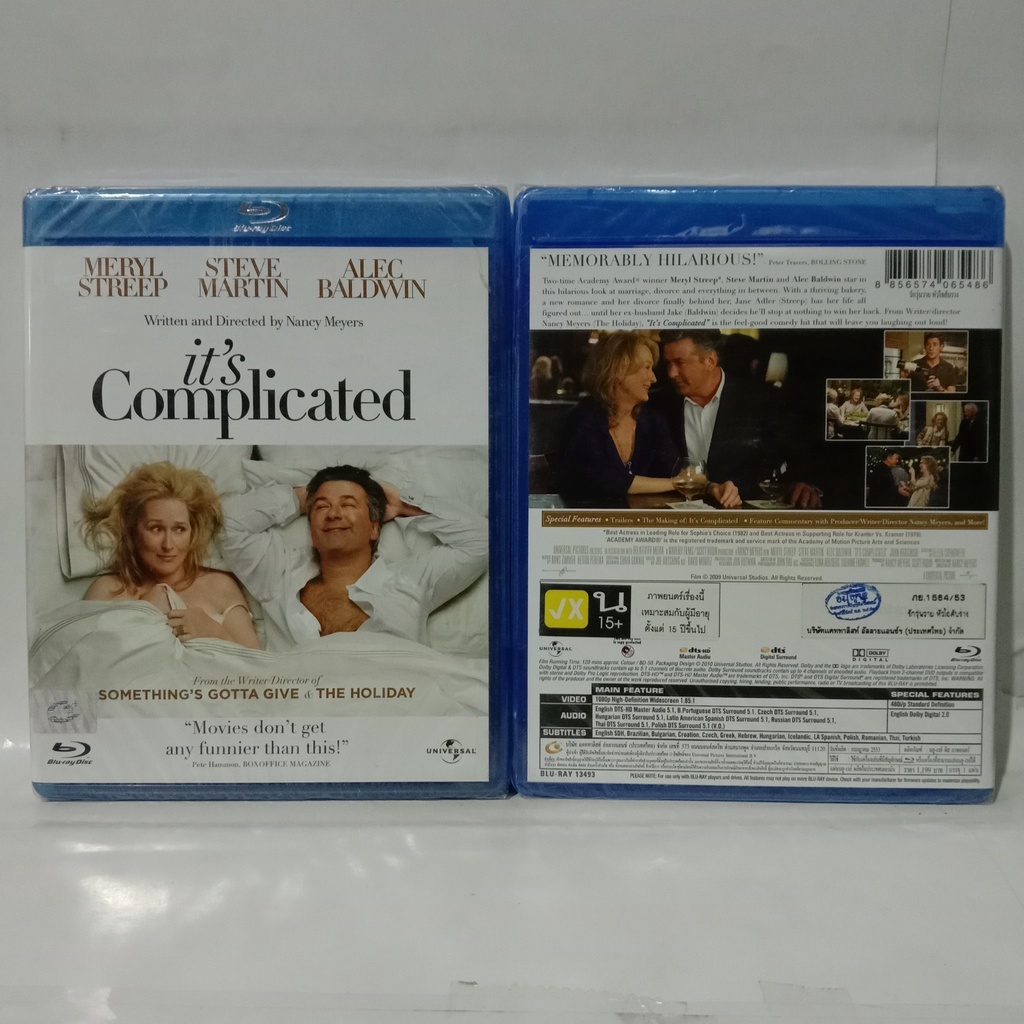 Media Play It's Complicated/ รักวุ่นวาย หัวใจสับราง (Blu-Ray) / S13493RA | Shopee Thailand