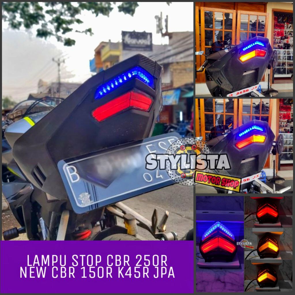โคมไฟหยุด JPA CBR 250RR ใหม่ CBR 150R K45R 2021 CBR V4 VERSION 4 JPA 3 IN 1 ของแท้ 100% | Shopee ...