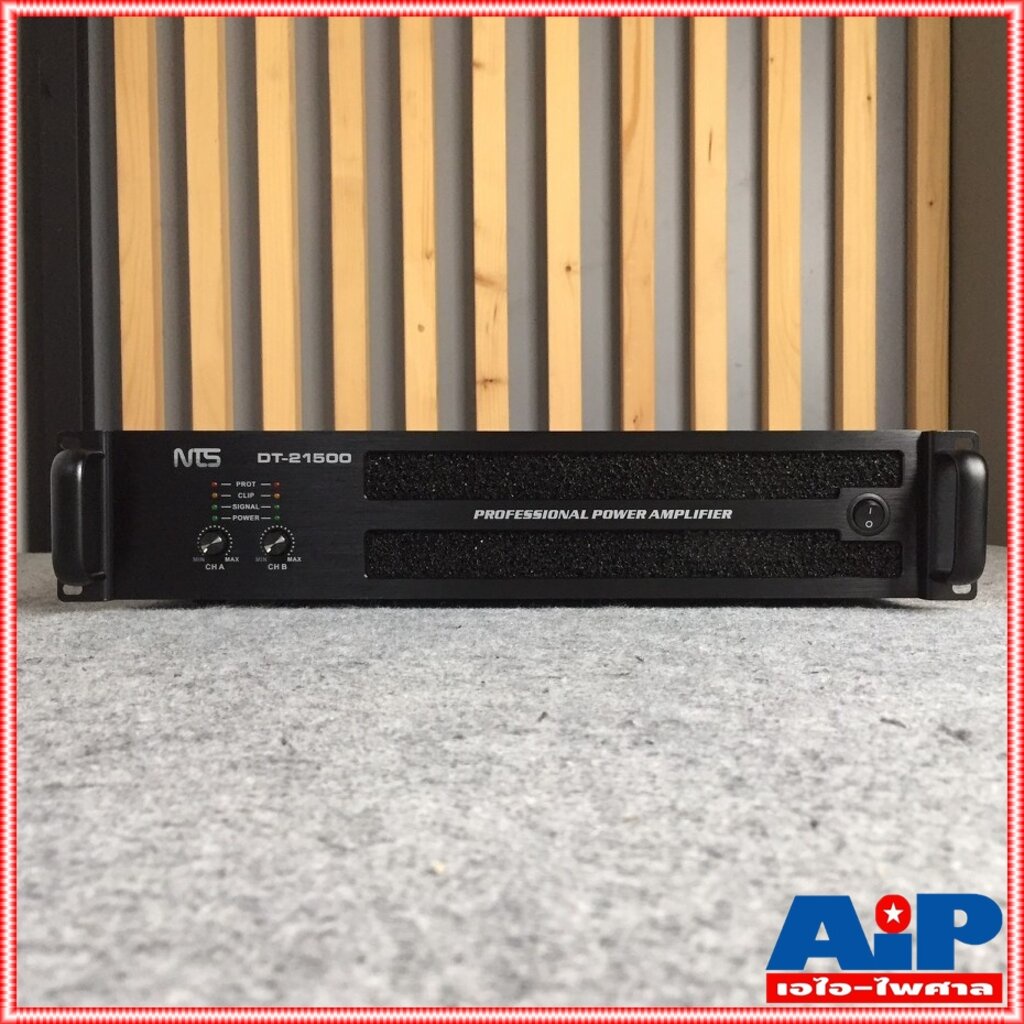 NTS DT-21500 POWERAMP เพาเวอร์แอมป์ เป็นพาวเวอร์ที่มี 2 ช่อง ขนาดความสูง 2U เป็นเครื่องขยายเสียง ...