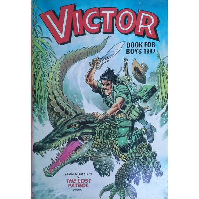 Victor Book for Boys 1987 หนังสือมือสอง ปกแข็ง | Shopee Thailand