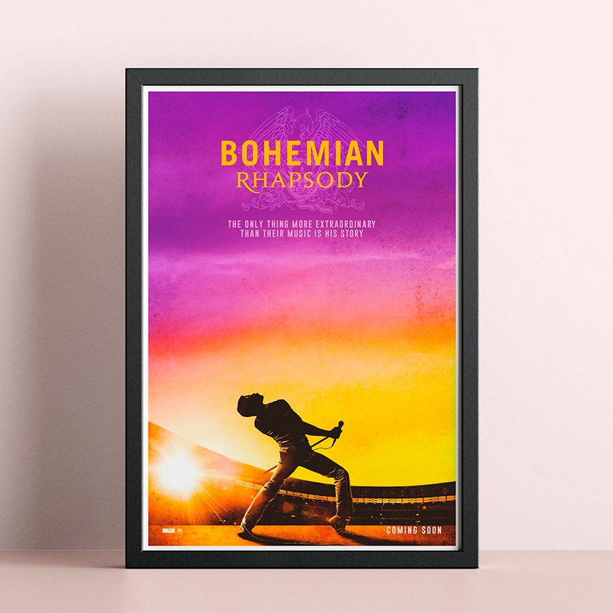 Bohemian Rhapsody Posters (2018) โปสเตอร์โบฮีเมียน แรปโซดี วงควีนหรือเฟ ...