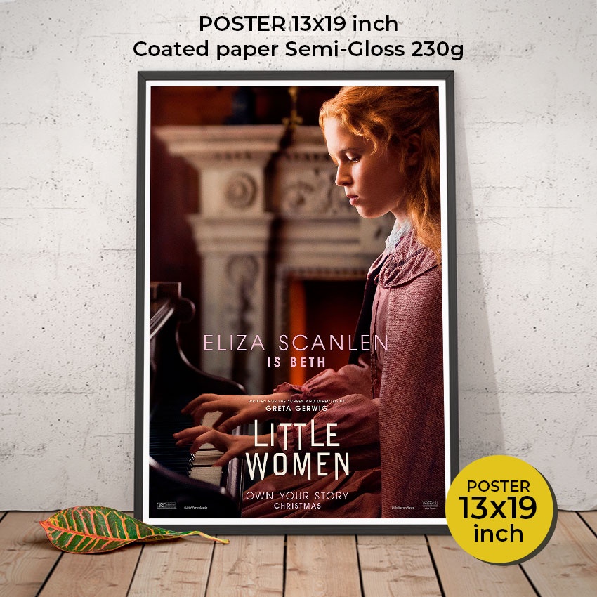 Little Woman Poster (2019) โปสเตอร์ภาพยนต์ สี่ดรุณี by Greta Gerwig ...