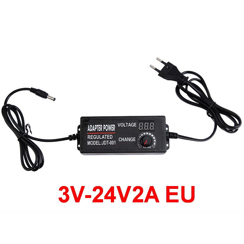 อะแดปเตอร์ชาร์จพาวเวอร์ซัพพลาย DC 3V 4V 4.5V 5V 6V 7V 7.5V 8V 9V 10V 12V 13.5V 14V 15V 16V 17V ...