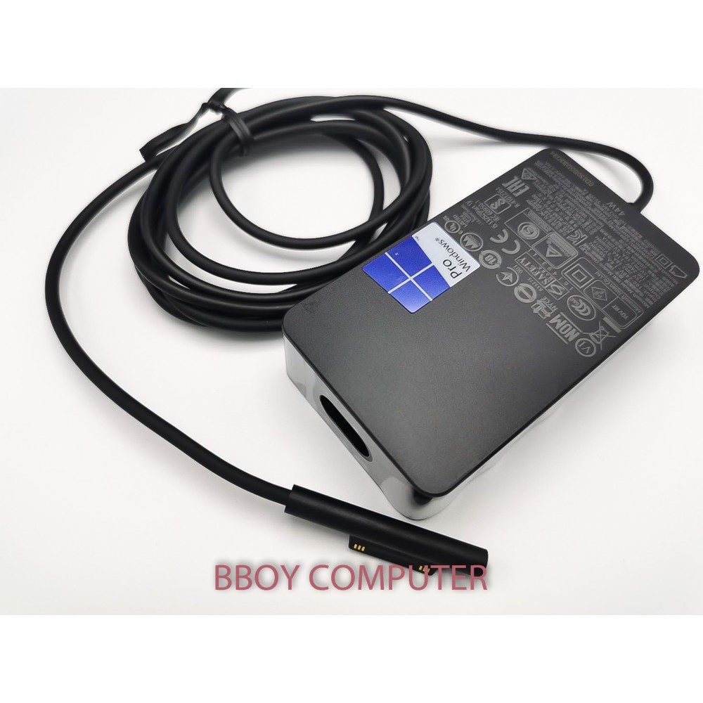 SURFACE Adapter ของแท้ SURFACE PRO 4 MODEL 1800 15V 2.58A 44Wh | Shopee ...