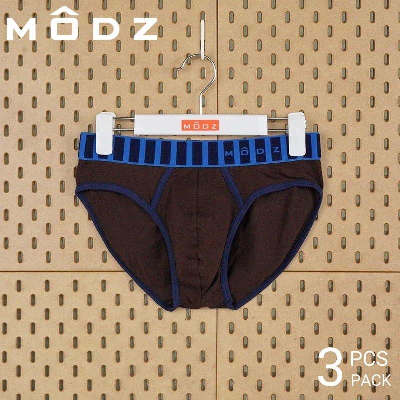 Modz กางเกงชั้นในชาย Cotton Spandex Mini (3 ชิ้น) MZ7303 | Shopee Thailand