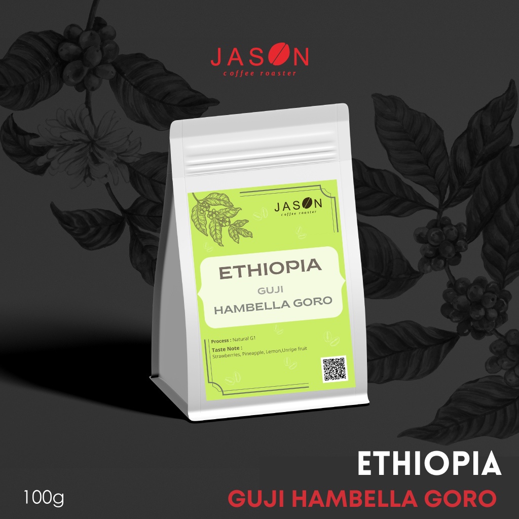 เมล็ดกาแฟคั่ว Ethiopia Guji Hambella Goro 100g. | Shopee Thailand