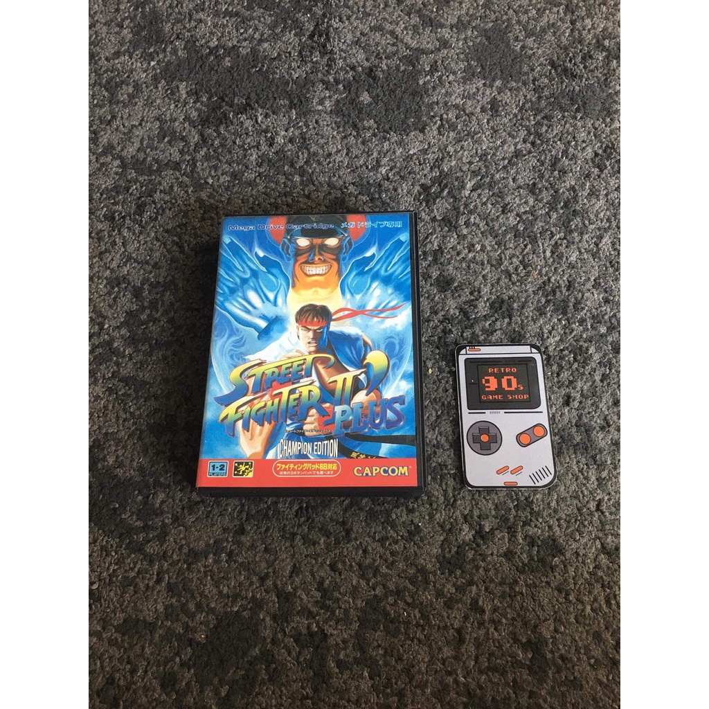Capcom Cartridge Magadrive street fighter II plus / Japan Version ...