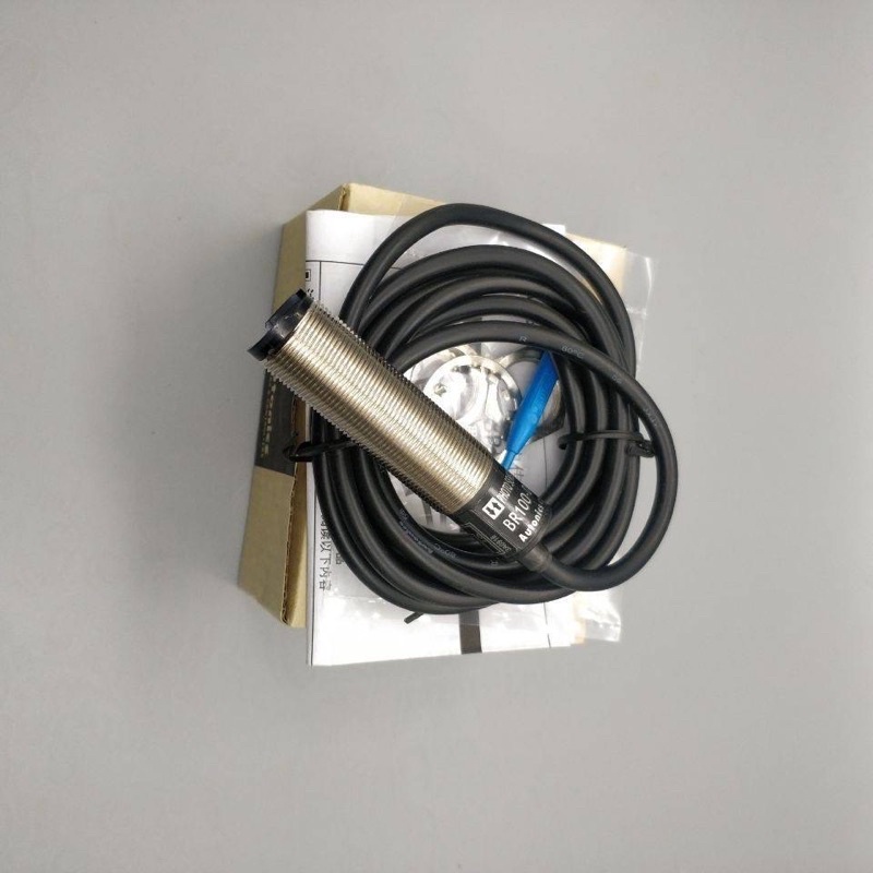 BR100-DDT BR100DDT Photo sensor M18 ชนิด NPN ระยะจับ 10CM ไฟ12-24VDC ...