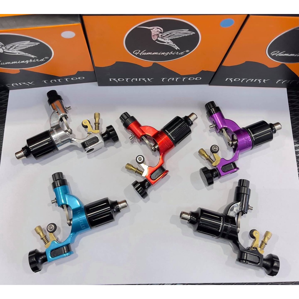 เครื่องสักโรตารี Hummingbird V2B Rotary Tattoo Machine (ไม่รวมกระบอกจับ ...