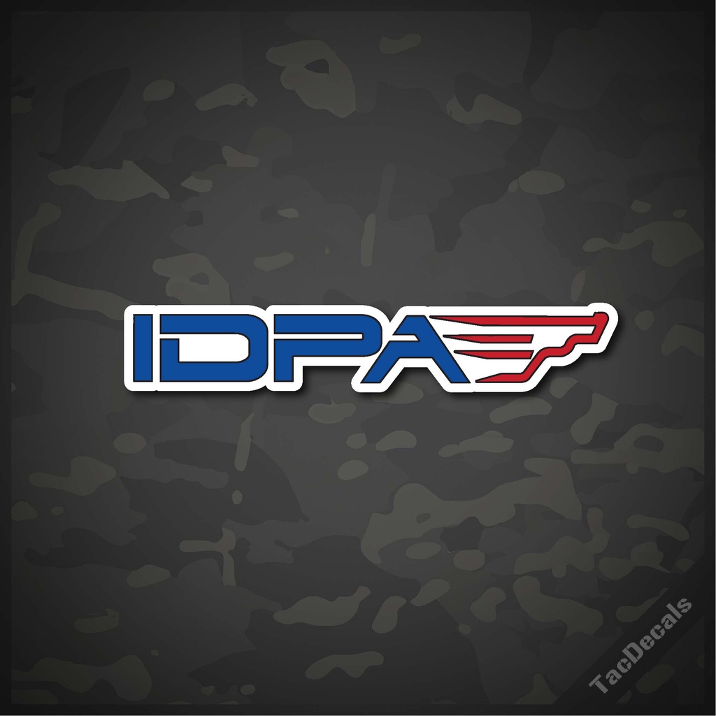 สติกเกอร์IPSC/IDPA สติกเกอร์ติดแต่งรถยนต์ มอเตอร์ไซค์ กล่องปืน | Shopee Thailand