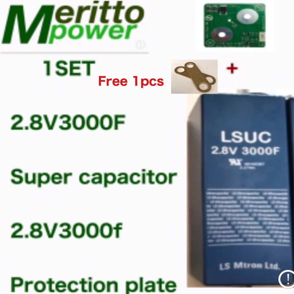 Super capacitor 2.8V 3000F Superfarad capacitor +2.8v3000f spot welder ...