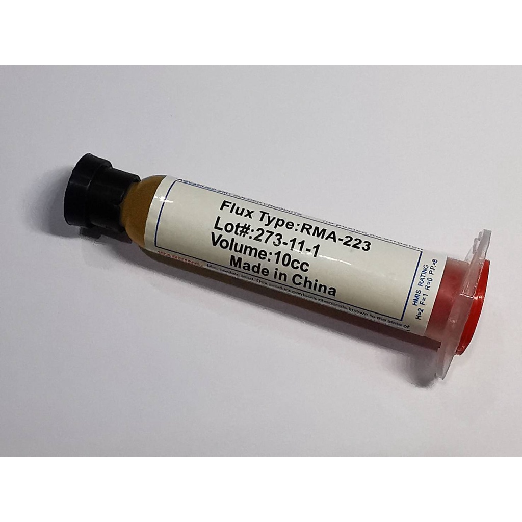 Flux Type:RMA-223 ขนาด10CC. น้ำยาประสานช่วยในการบัคกรีอุปกรณ์ ...