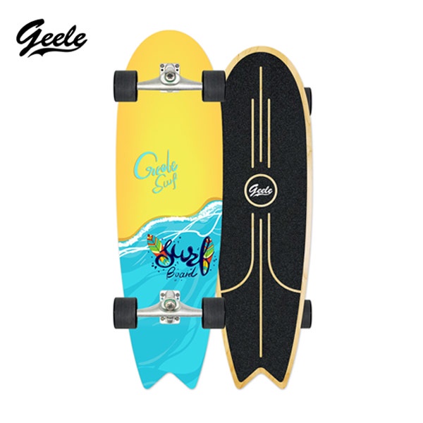 Geele S7 33inch Surfskate, เซิร์ฟสเก็ตจีลี (S7 33นิ้ว) | Shopee Thailand