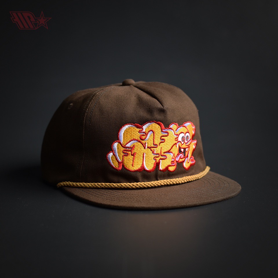 A.M.P. “THROWIE” CANVAS 5-PANEL CAP | Shopee Thailand