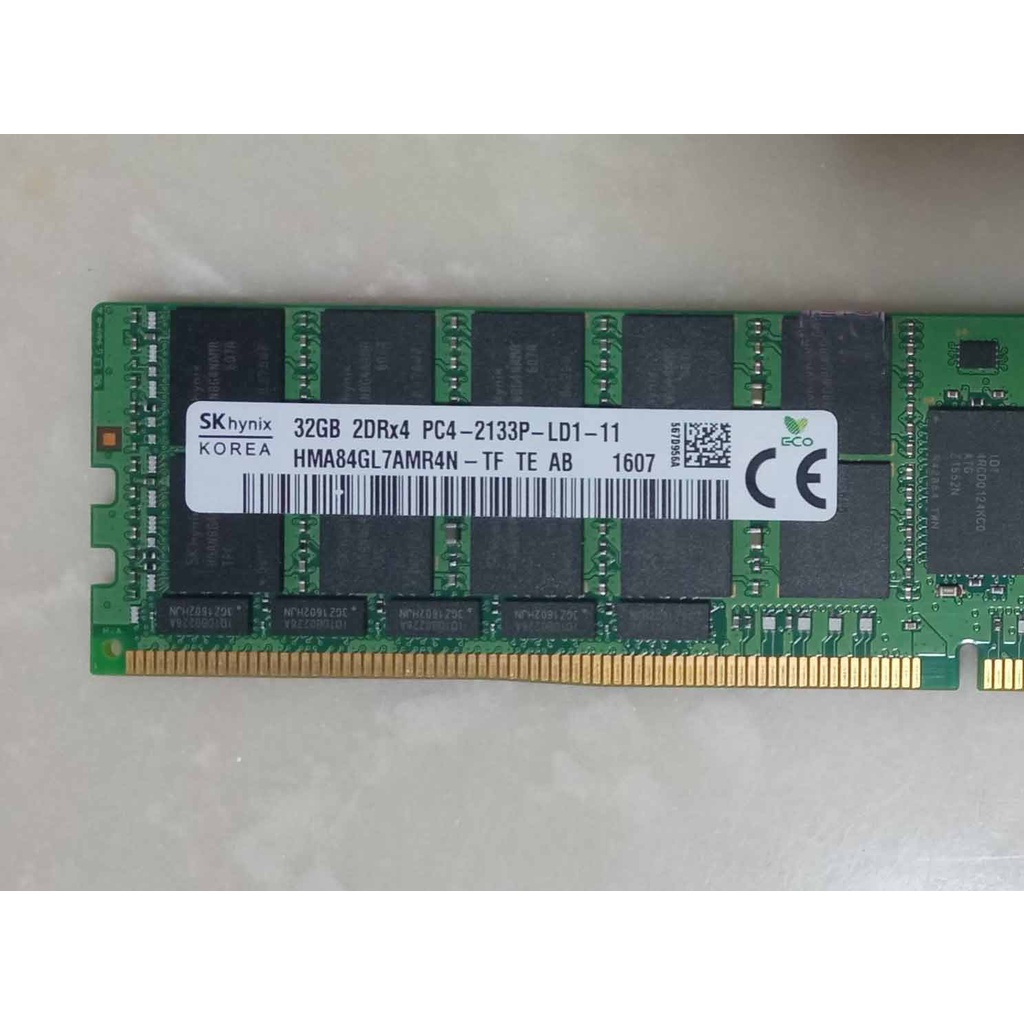 Ram Lrdimm Ddr4 64gb Ecc Pc4 2400t 4drx4 Sk Hynix 32gb Pc4 2133p 4rx4