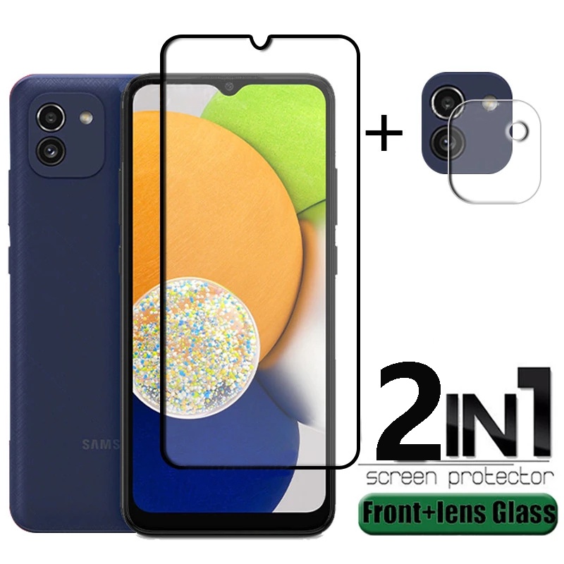 ฟิล์มกระจกนิรภัยกันรอยหน้าจอ สําหรับ Samsung Galaxy A03 Core A03Core ...