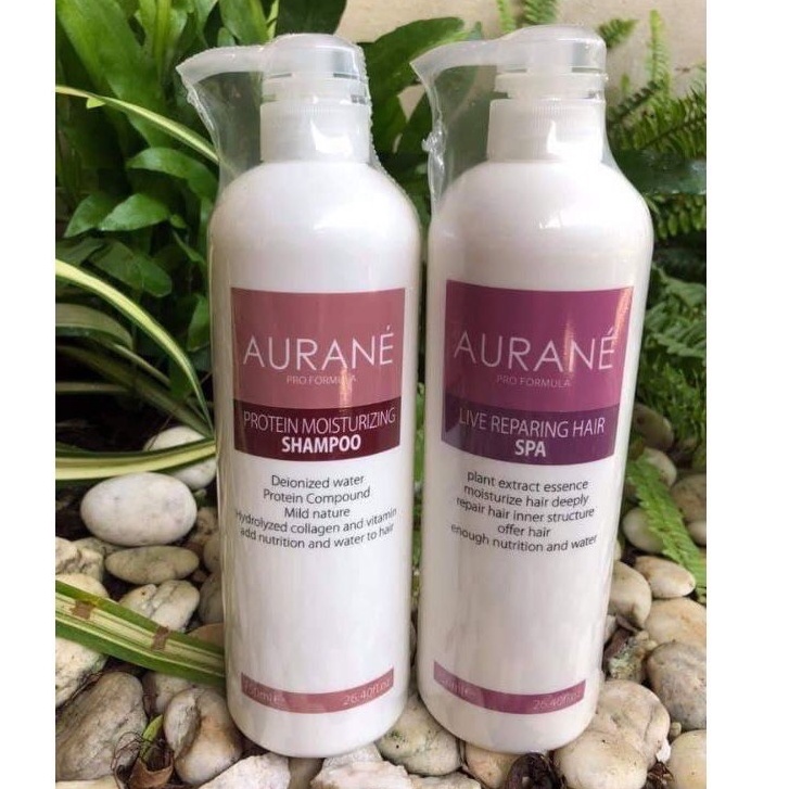 ออเรน AURANEโปรตีน มอยส์เจอไรซิ่ง แชมพู/ออเรน ลีฟ รีแพร์ แฮร์สปา ...