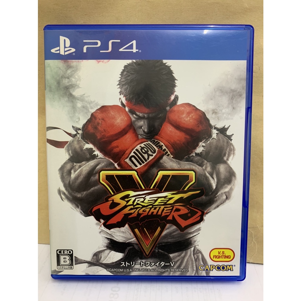 แผ่นแท้ [PS4] Street Fighter V (Japan) (EN : Unsupport) (PLJM-80134 | 80135 | 16391) SF 5 ...