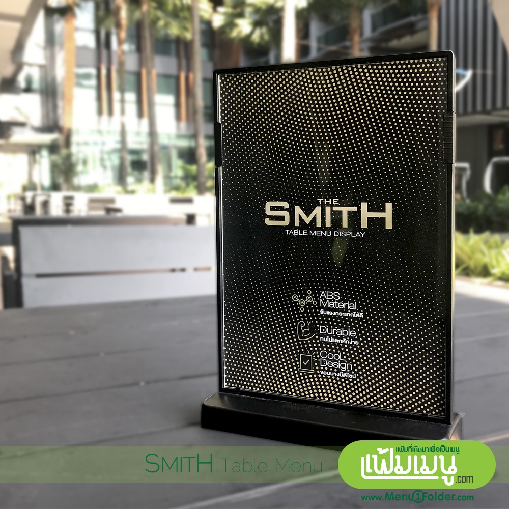 [พร้อมส่ง] ป้ายตั้งโต๊ะพลาสติกA5 Plastic Table Menu Stand ป้ายตั้งโต๊ะ ...