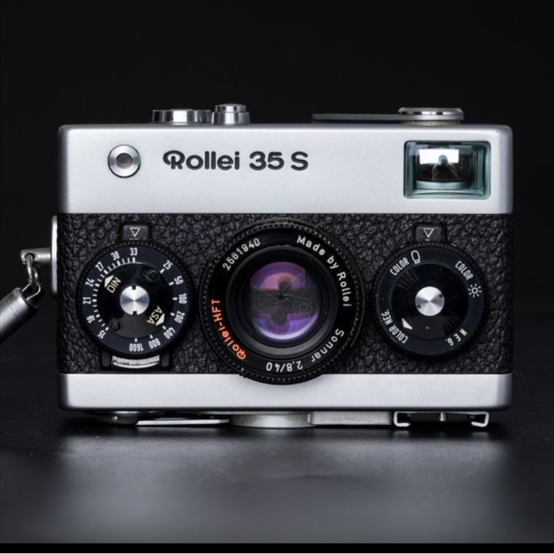 ฝาเลนส์ Rollei 35 S Rollei 35 SE ฝาปิดทดแทน ฝาหน้ากล้อง ฝาปิดหน้าเลนส์ ...