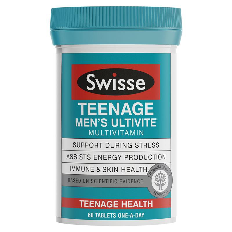 Swisse Teenage Men's Ultivite Multivitamin 60 Tablets | Shopee Thailand