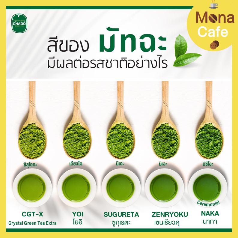 Chado Matcha มัชชะญี่ปุ่น 100% ชาเขียวญี่ปุ่นแท้ มาครบ ตั้งแต่ตัว ...