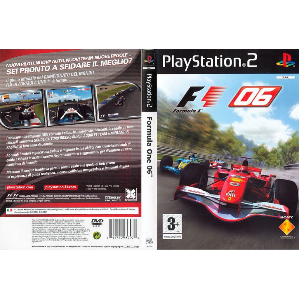 แผ่นเกมส์ PS2 Formula One 06 คุณภาพ ส่งไว (DVD) | Shopee Thailand