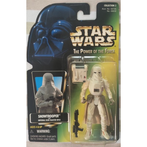 Star Wars The Power of the force Snowtrooper action figure 3.75 ...