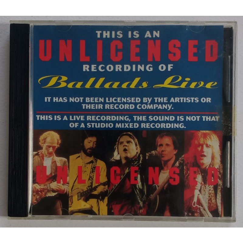 ซีดีเพลง BALLARDS LIVE Various Artists (Live/Concert) *RARE* CD Music ...