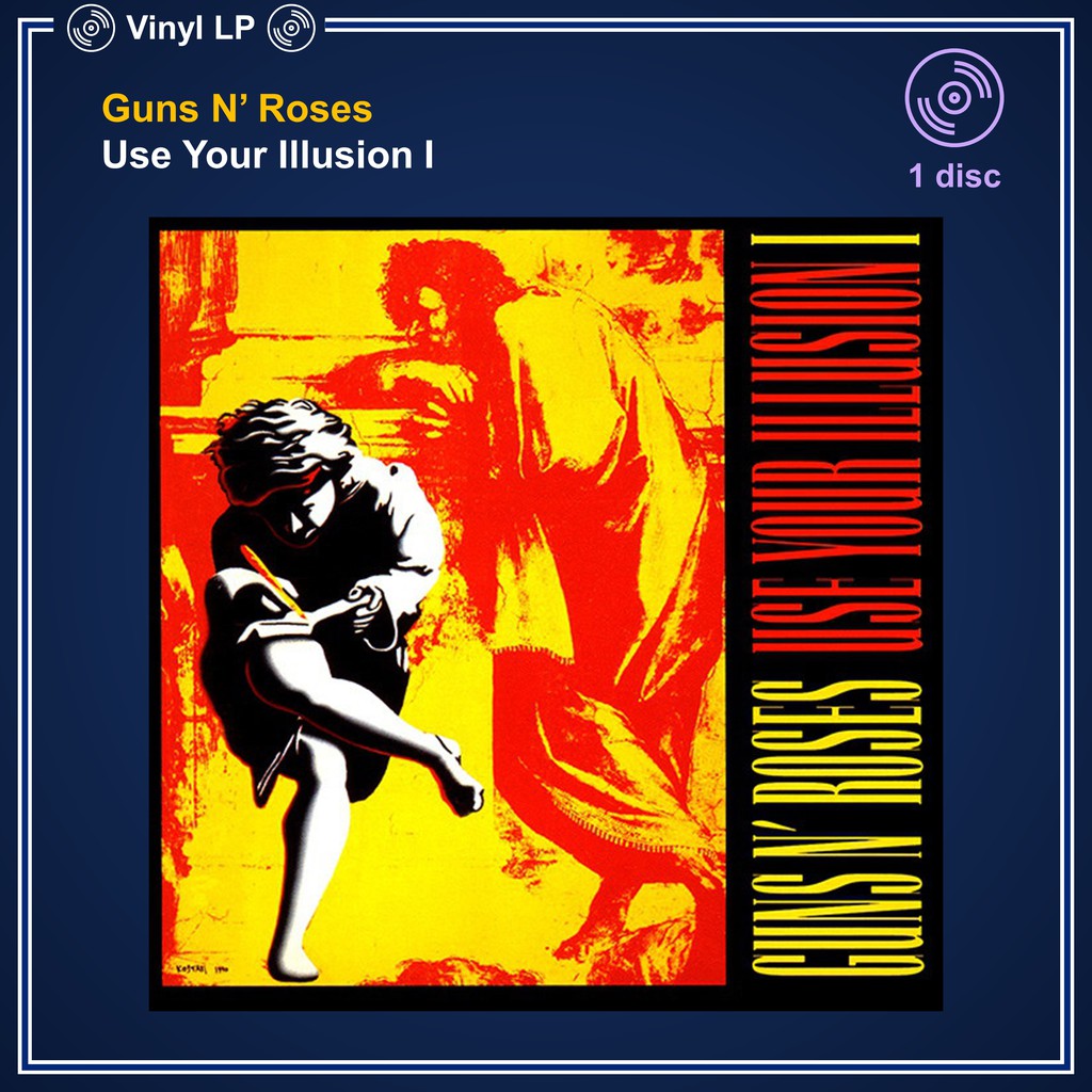 [แผ่นเสียง Vinyl LP] Guns N' Roses - Use Your Illusion I [ใหม่และซีล SS ...