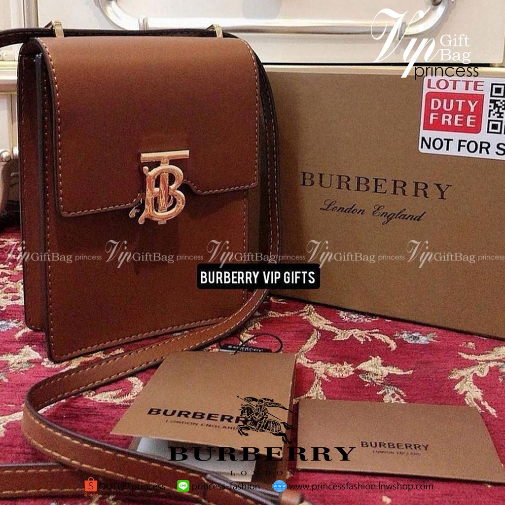 BURBERRY FRAGRANCES CROSSBODY BAG / Burberry phone bag | Shopee Thailand