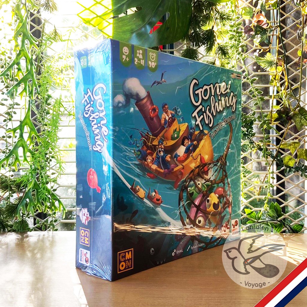 Gone Fishing ไปตกปลากันเถอะ! [TH/EN] ภาษาไทย ห่อของขวัญฟรี [Boardgame ...